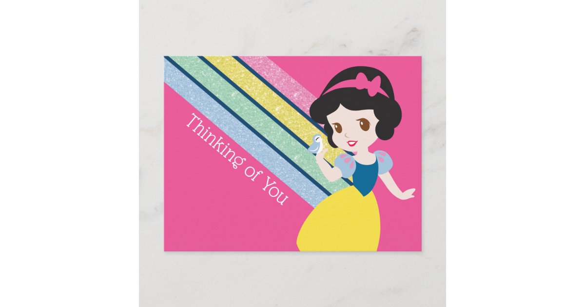 Adorable Princess Snow White Postcard | Zazzle