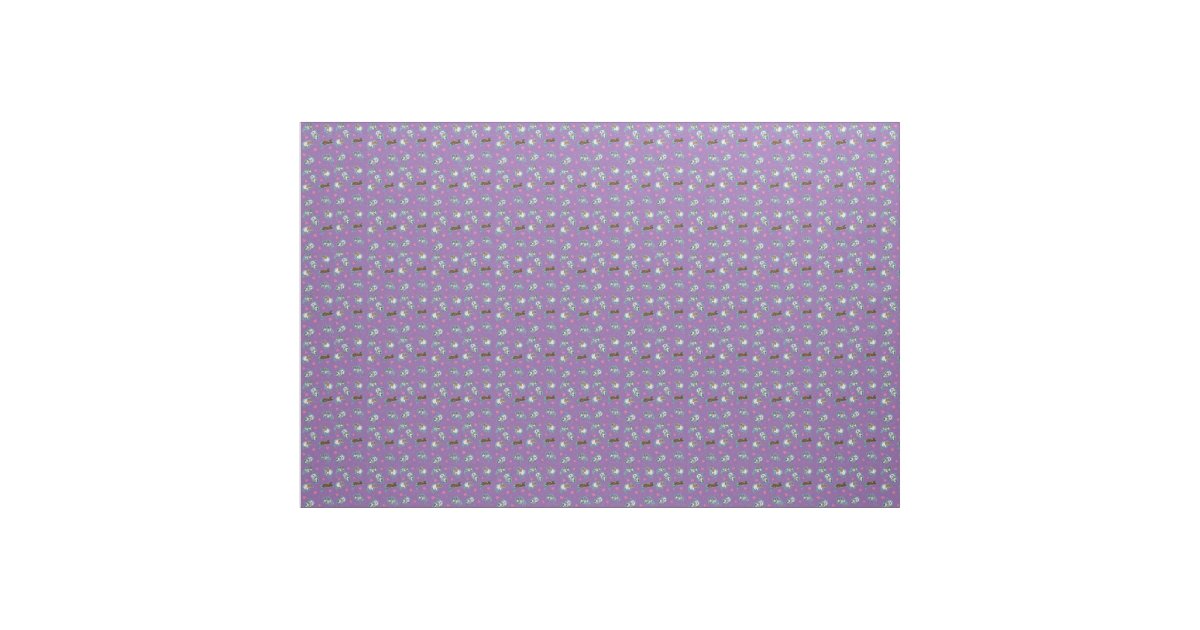 Adorable rat print fabric | Zazzle