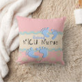 Adorable Retired NICU Nurse Pillow | Zazzle