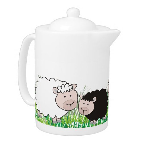 Adorable Sheep Teapot | Zazzle