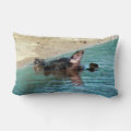 Adorable Soft Shell Turtle Lumbar Pillow | Zazzle