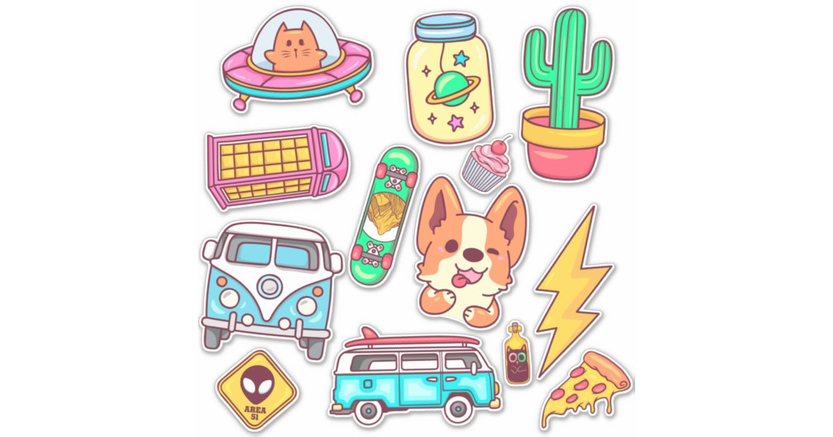 Adorable Sticker | Zazzle