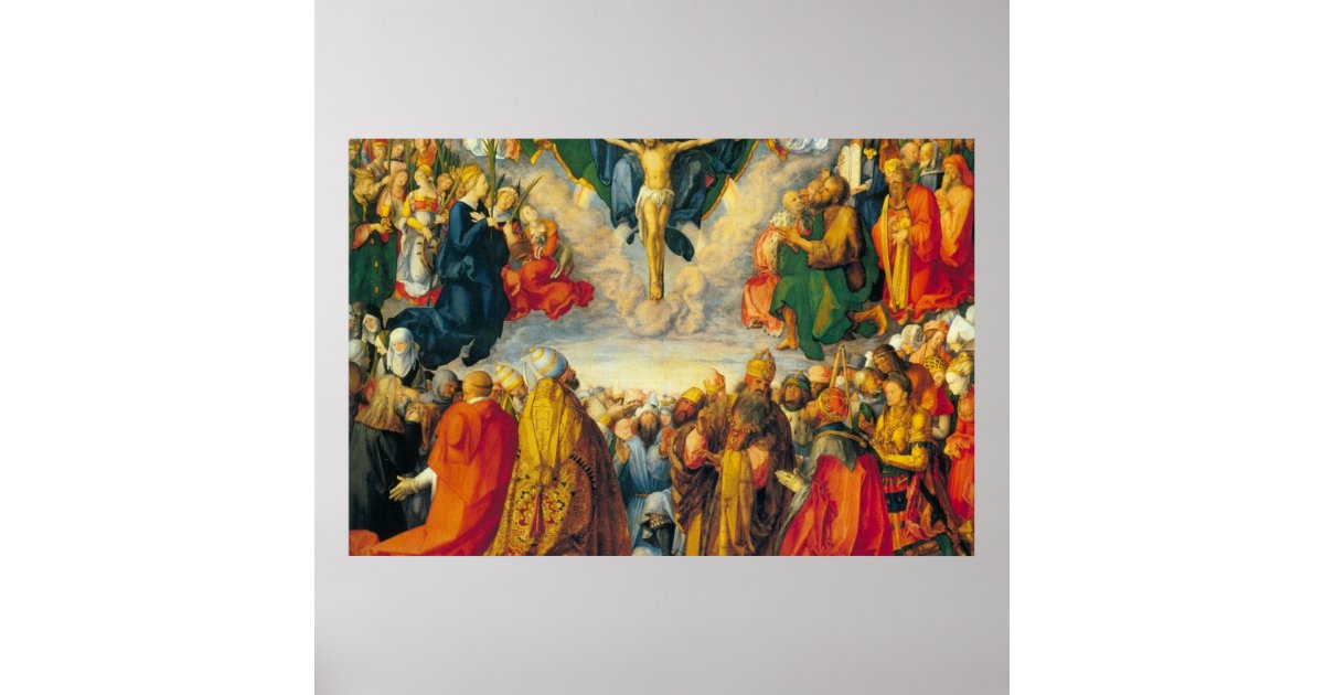 Adoration of the Holy Trinity Poster | Zazzle