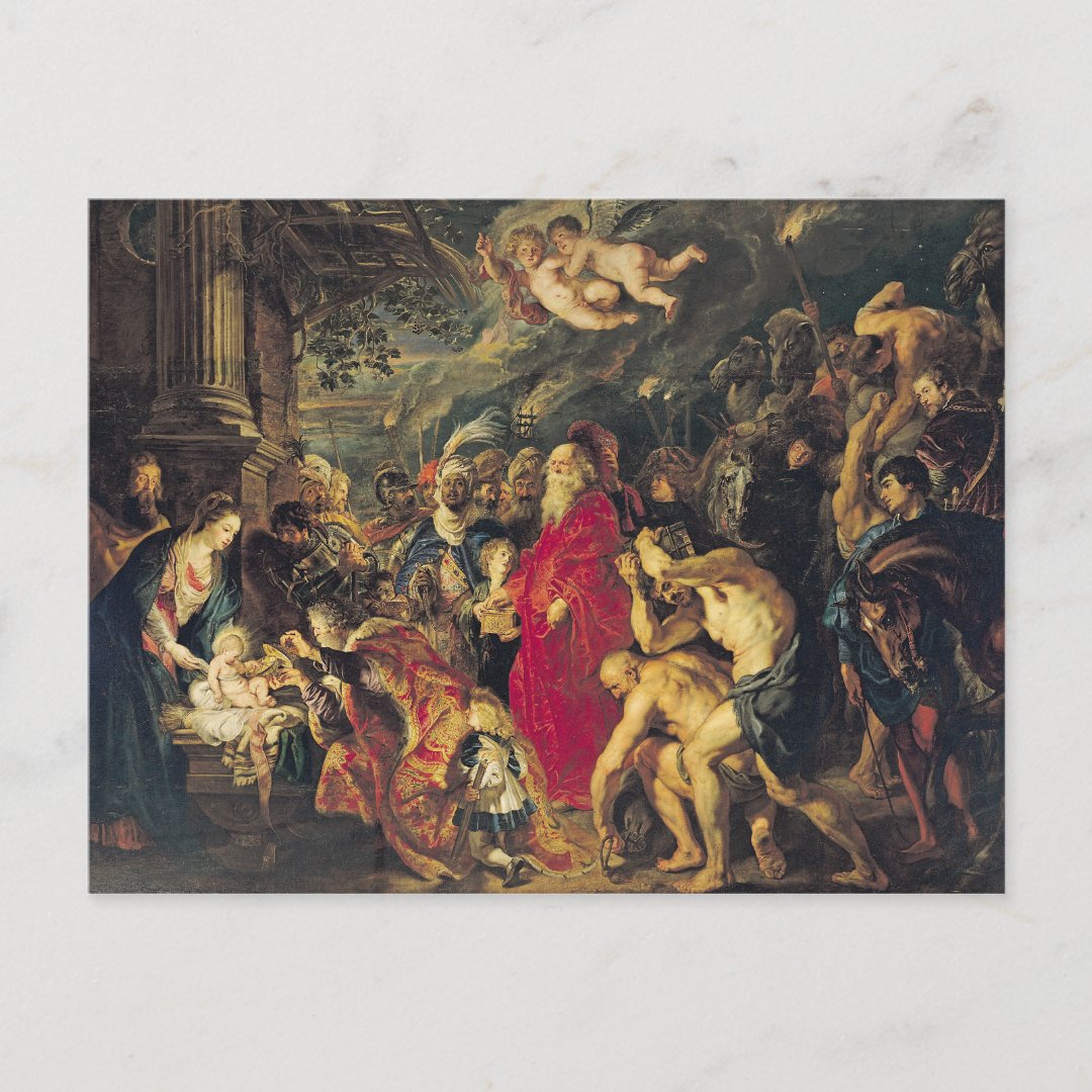 Adoration of the Magi, 1610 Postcard | Zazzle