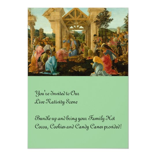 Adoration of the Magi Invitation | Zazzle.com