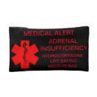 Red Emergency Kit Case: Life-Saving Steroids Makeup Bag | Zazzle.com