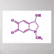 Adrenochrome Molecular Chemical Formula Poster | Zazzle