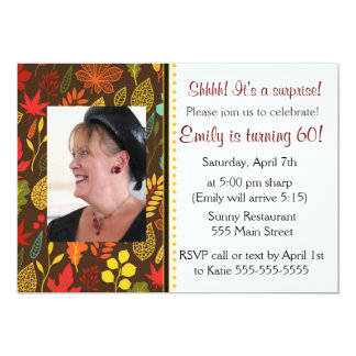 Fall Birthday Invitations & Announcements | Zazzle