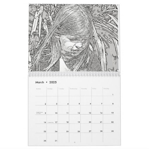 Adult Coloring Calendar | Zazzle