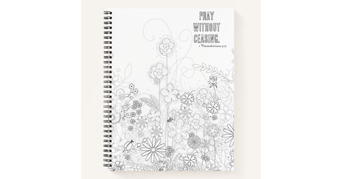 Adult Coloring Journal, Cover Only Notebook | Zazzle