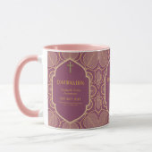 Adult CONFIRMATION Gift Rose Gold Female Mug | Zazzle