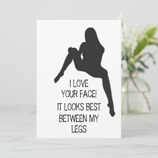 adult Funny Dirty valentine day Card | Zazzle