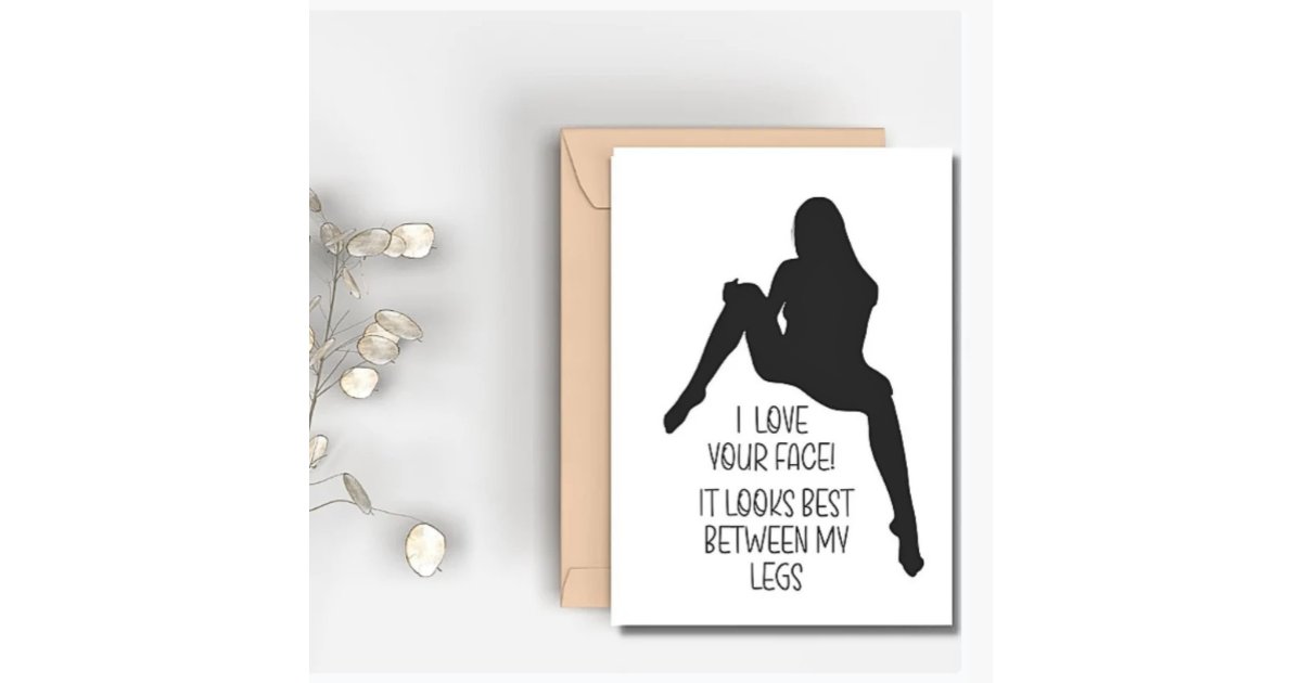 adult Funny Dirty valentine day Card | Zazzle