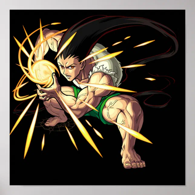 ADULT GON Anime Aesthetic Hunter x Hunter Poster | Zazzle