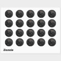 Adult Halloween Serpent Snake Classic Round Sticker | Zazzle