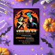Adult Halloween wicked good time costume party Invitation | Zazzle