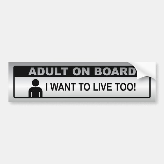 Any Functioning Adult 2020 Bumper Sticker | Zazzle.com
