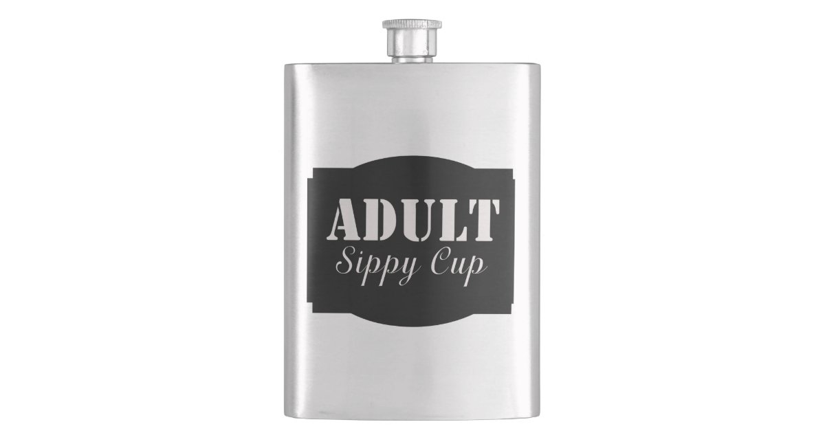Adult Sippy Cup Hip Flask | Zazzle
