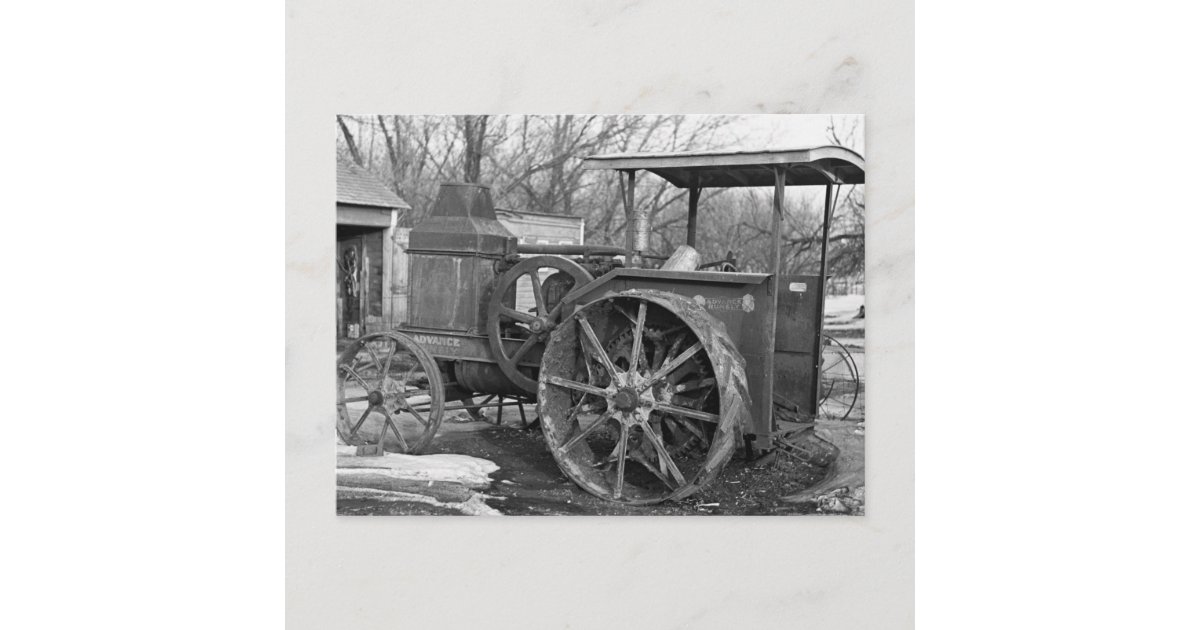 Advance Rumely Tractor, 1936 Postcard | Zazzle