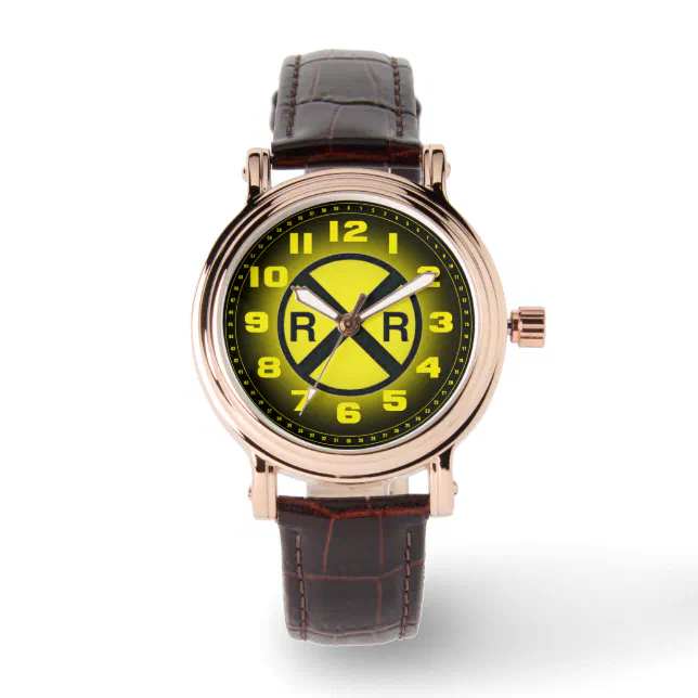 Advance Warning Sign Railroad Crossings Watch | Zazzle