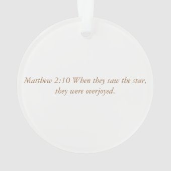 advent Jesse Tree Star Ornament | Zazzle