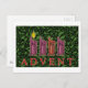 Advent Postcard | Zazzle