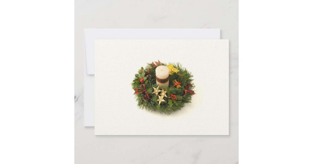 Advent Wreath Invitation | Zazzle