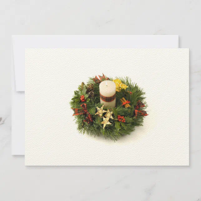 Advent Wreath Invitation | Zazzle