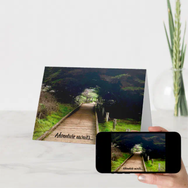 Adventure Awaits... Card | Zazzle