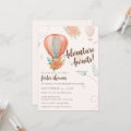 Adventure Awaits Foster Baby Shower Neutral Invitation | Zazzle