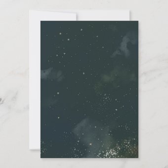Adventure Awaits Night Sky Nature Engagement Party Invitation | Zazzle