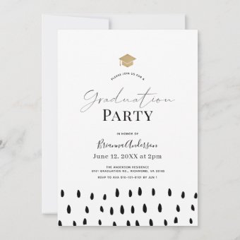 Adventure Awaits Photo Graduation Invitation | Zazzle