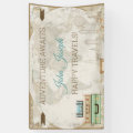 Adventure Awaits World Map Modern Travel Banner | Zazzle