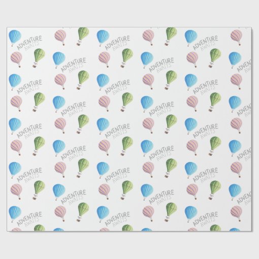Adventure Awaits Wrapping Paper | Zazzle