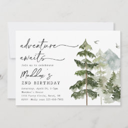 Adventure Birthday Invitation | Adventure Party | Zazzle