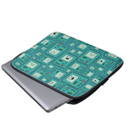 Adventure Time | BMO Pattern Laptop Sleeve | Zazzle