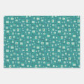 Adventure Time | BMO Pattern Wrapping Paper Sheets | Zazzle