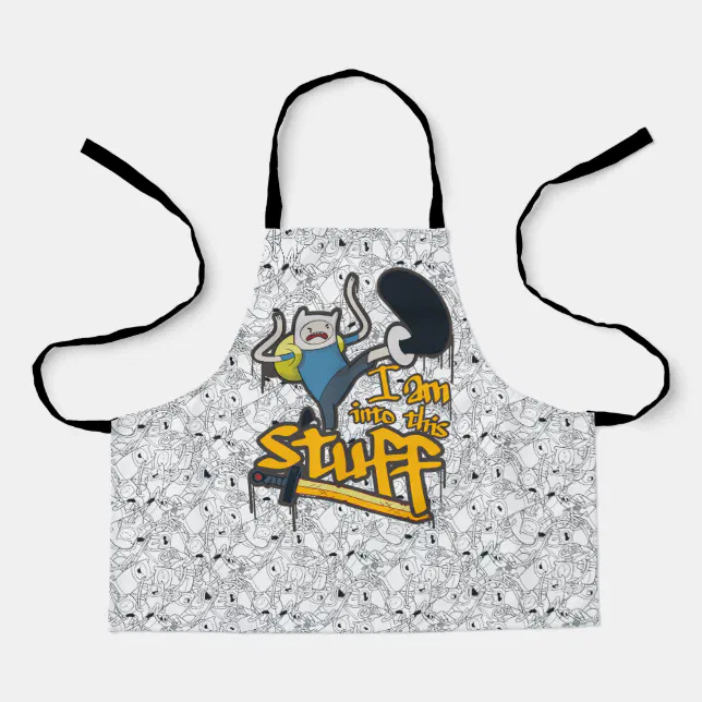 Adventure Time | Finn "I Am Into This Stuff" Apron | Zazzle