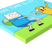 Adventure Time | Finn & Jake Fist Bump Canvas Print | Zazzle