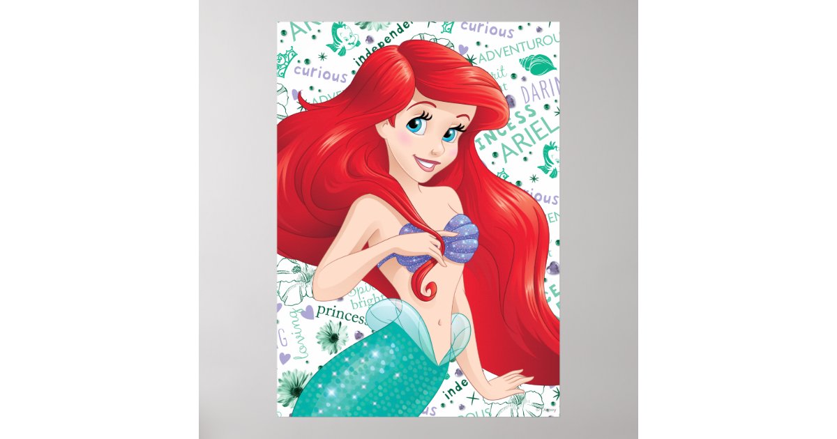 Adventurous Ariel Poster | Zazzle