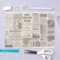 Advertisements from 1889 Newspaper Tissue Paper | Zazzle