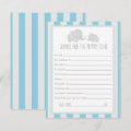 Advice for mommy-to-be Baby Shower Game Card | Zazzle