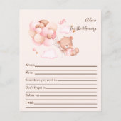 Advice for the Mommy Baby Shower Game | Zazzle