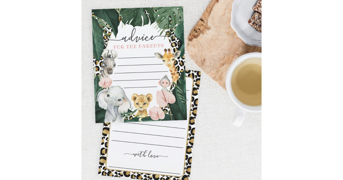 Advice for the Parents-to-be Baby Shower Game | Zazzle