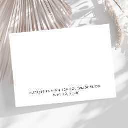 Advice Wishes For The Graduate Graduation Enclosure Card | Zazzle