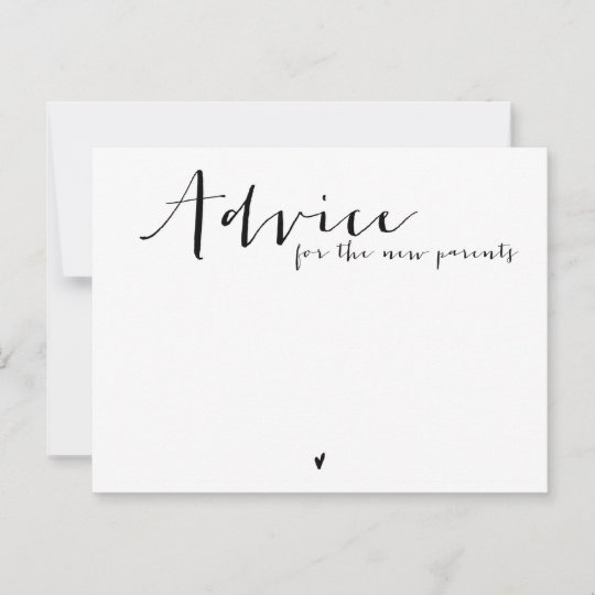 AdviceCard Advice Card | Zazzle.com