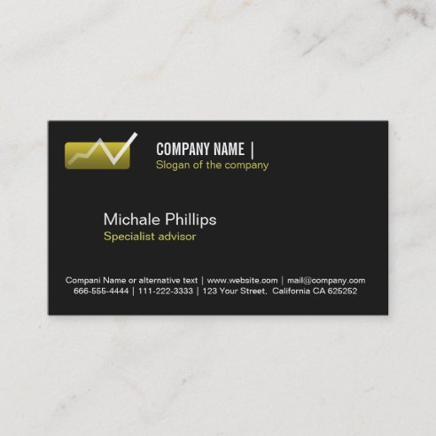 Stock Market Business Cards - Business Card Printing | Zazzle
