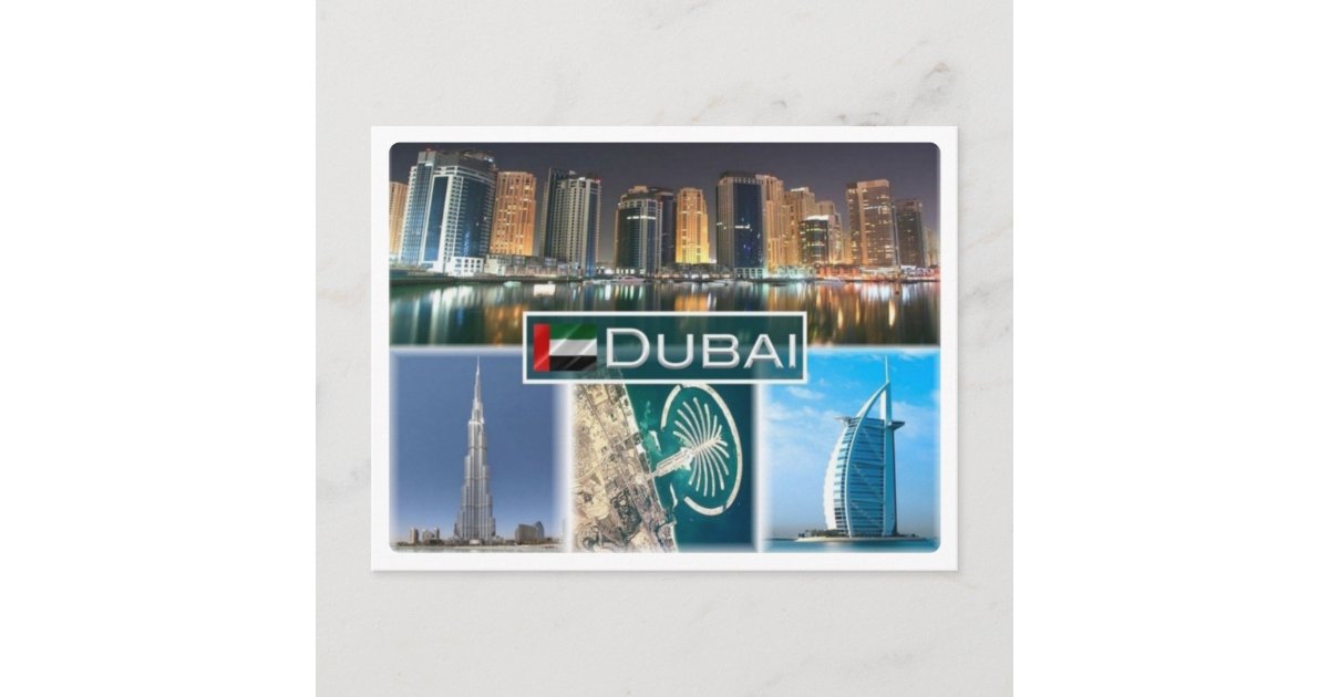 AE United Arab Emirates - Dubai - Postcard | Zazzle