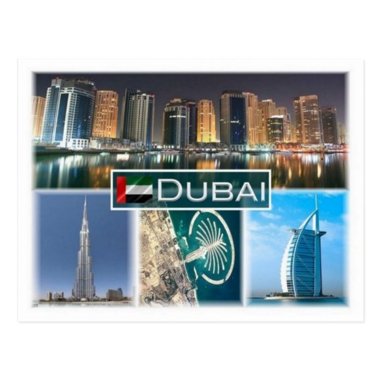 AE United Arab Emirates - Dubai - Postcard | Zazzle.com