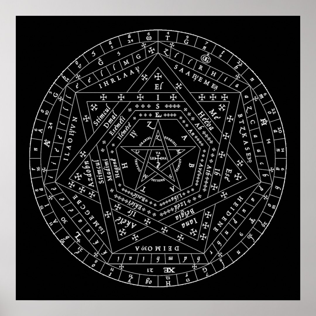 Aemaeth Sigil Poster | Zazzle